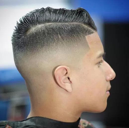 high-fade-with-side-part-for-guys - The Hair Stylish